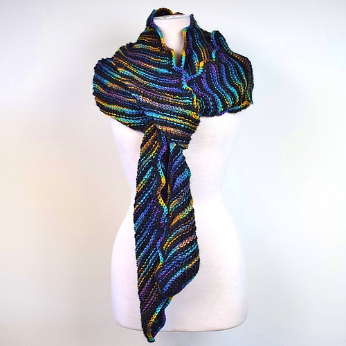 Ravelry: Silk Alpaca Scarf pattern by SKEINO LLC
