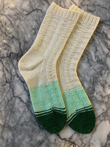 Ravelry: Ten Billion Percent Socks pattern by Maya Walton