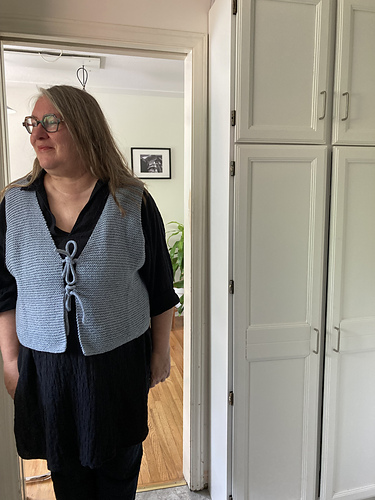 Ravelry: Gushy Garter Vest pattern by Park Williams