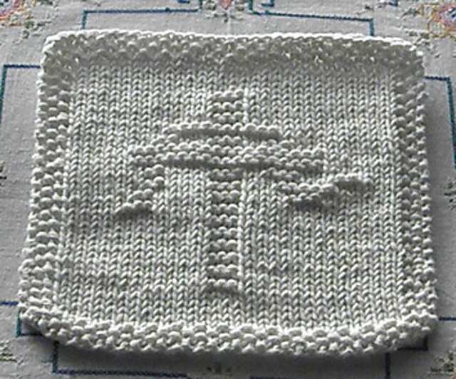 Ravelry: Left On The Cross pattern by Sue Schaefer
