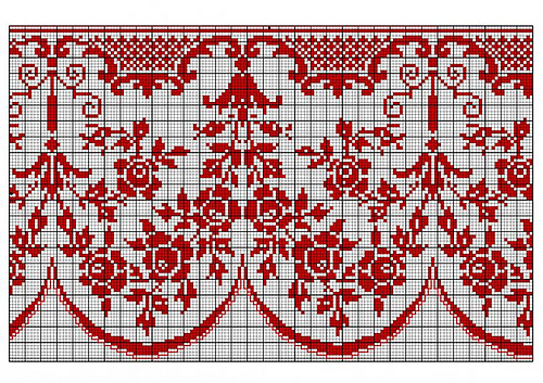Ravelry: Altar Border With Roses pattern by Eduard Boucharit