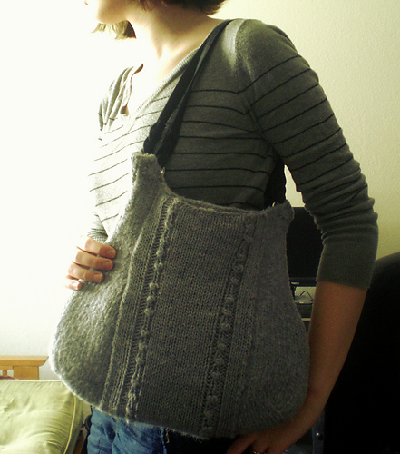 Ravelry: SlowlyUnraveling's Formal Boot Bag