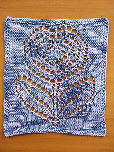 Ravelry: Cabbage Rose Cloth pattern by SmarieK