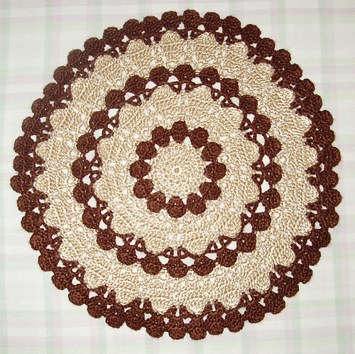 Ravelry: Flower Petal Yarn Doily pattern by Donna Mason-Svara