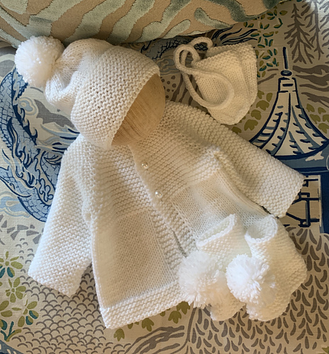 Ravelry: Babbity Baby Jacket pattern by marianna mel