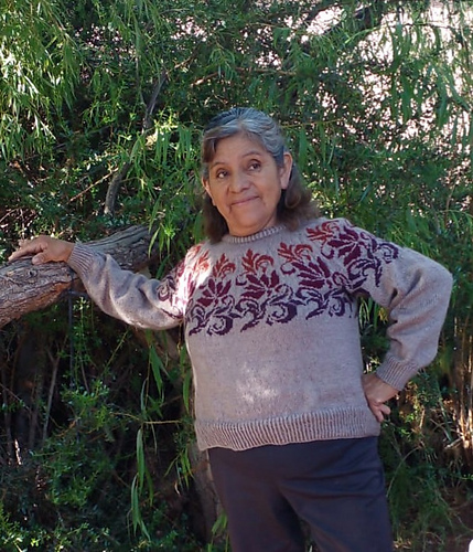 Ravelry: Fire Lily Sweater pattern by Zanete Knits