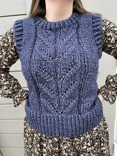 Ravelry: OLLI SLIPOVER pattern by Solfrid Aastvedt Dahl