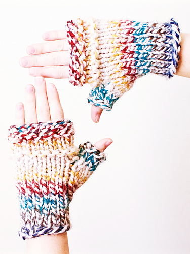 Ravelry: Quick Hudson Bay Mitts pattern by Whittney Perez