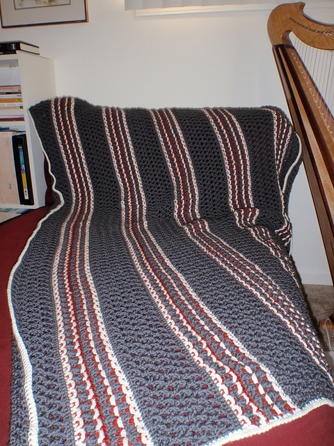 Ravelry: Geometric Crochet Afghan D-316 pattern by Coats & Clark