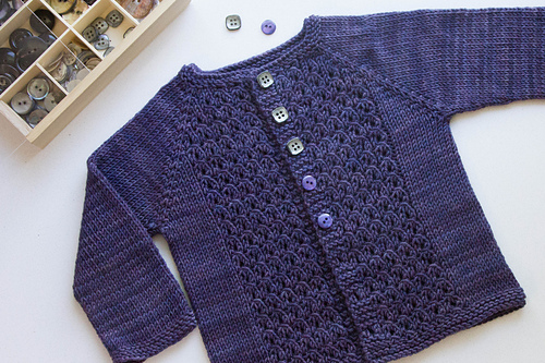 Ravelry: Unisex cardigan pattern by Kasia Lubinska