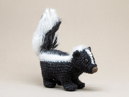 Ravelry: Opidori the skunk pattern by Sonja van der Wijk