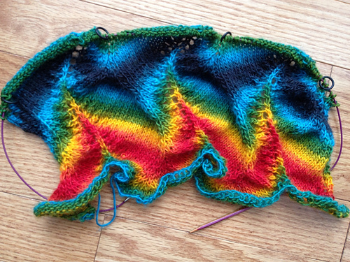 Ravelry: Shetland Ruffles pattern by Kieran Foley