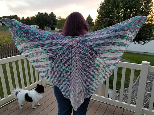 Ravelry: The Artist's Palette Shawl pattern by Renee Van Hoy