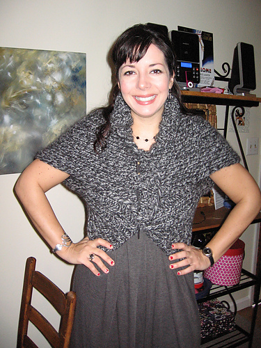 Ravelry: Big Wool Shrug pattern by NellZiroli for Knitch