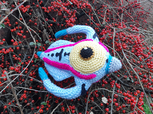Ravelry: Arctic Peeper from Subnautica pattern by Marg Crawford