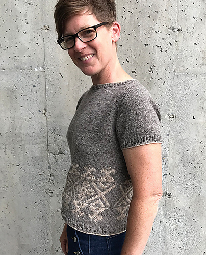 Ravelry: Royal Tee pattern by Kate Salomon