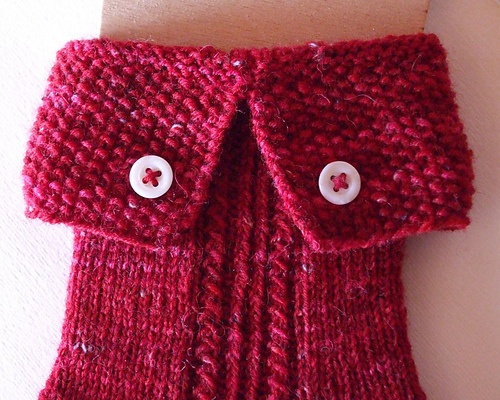 Ravelry: Button Down Socks pattern by Christine Ebers