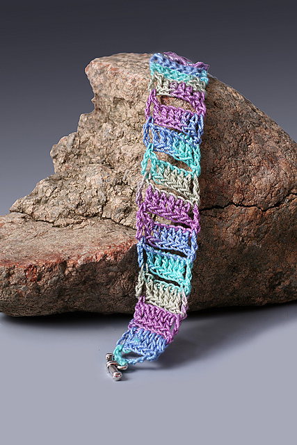 Ravelry: Diagonal Ladder Bracelet pattern by The Perfect Knot ...