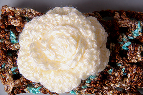 Ravelry: Crocheted Rose Accesory Flower pattern by The Perfect Knot ...