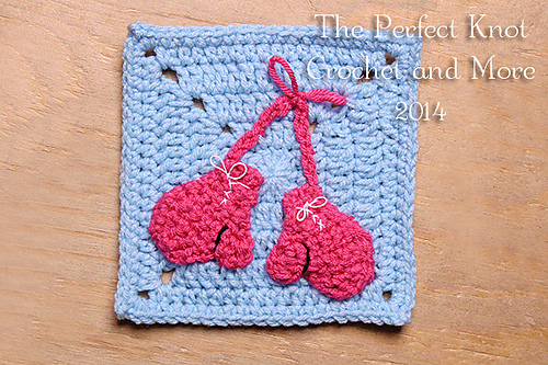 Ravelry: Boxing Gloves Applique pattern by The Perfect Knot - Michelle ...