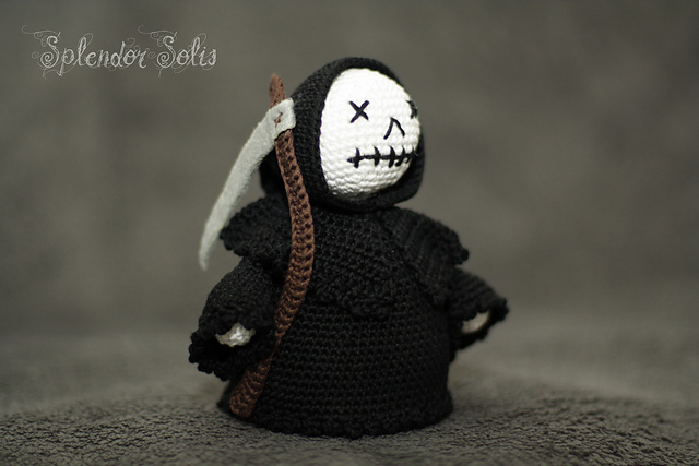 Ravelry: Reaper Halloween Amigurumi Death pattern by Splendor Solis