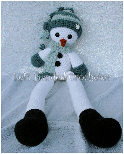 Ravelry: Snowman Draft Stopper and Shelf Sitter pattern by The Left ...