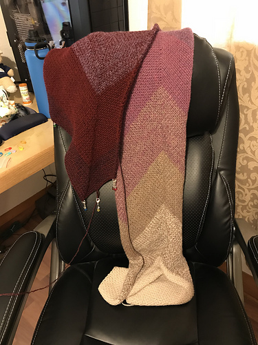 Ravelry: Transitions Wrap pattern by Kara Gunza
