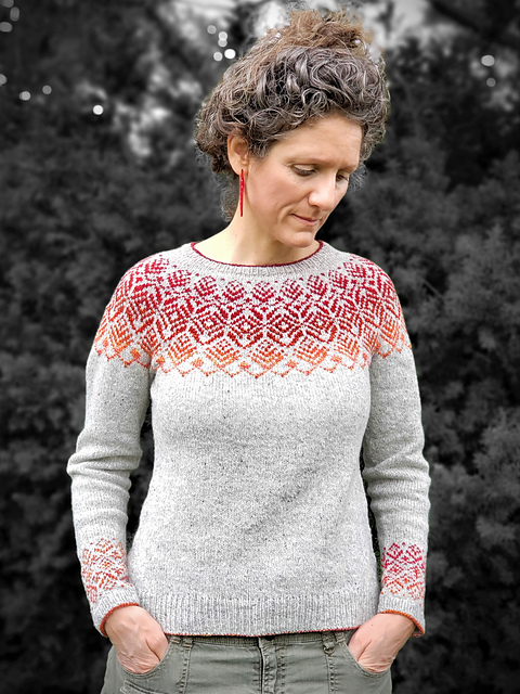 Ravelry: Smoldering Embers pattern by Debra Gerhard