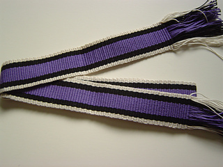 Ravelry: Spunknit's Purple Test Strap