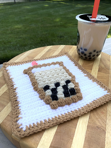 Ravelry: Boba Bobble Square pattern by Lana