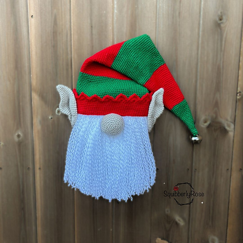 Ravelry: Elf Gonk Gnome wreath pattern by selina page