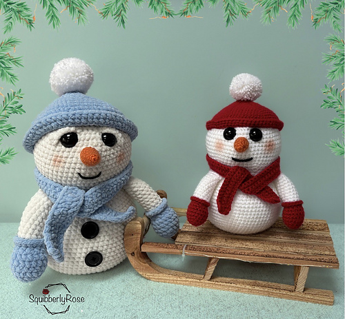 Ravelry: plush snowman pattern by selina page