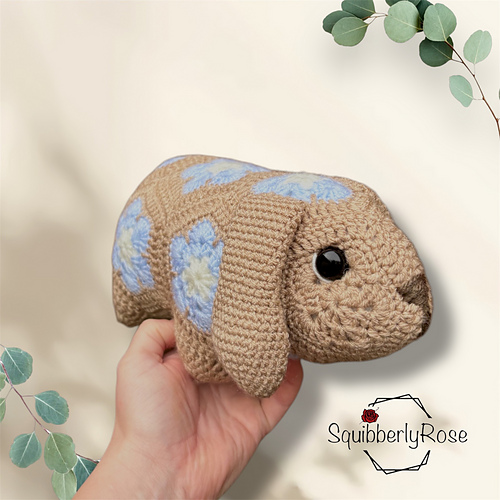 Ravelry: Roxie the African Flower Rabbit pattern by selina page