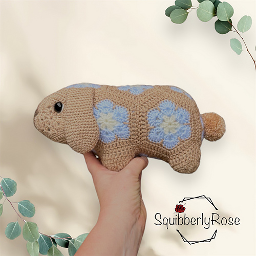 Ravelry: Roxie the African Flower Rabbit pattern by selina page