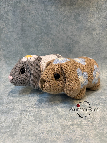 Ravelry: Roxie the African Flower Rabbit pattern by selina page