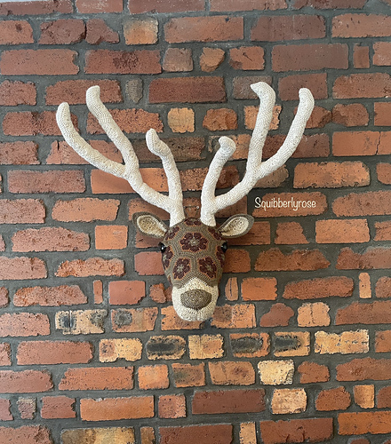Ravelry: Stevie the stag deer head pattern by selina page