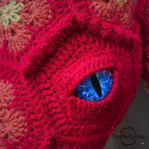 Ravelry: Draco the African Flower Dragon Head pattern by selina page
