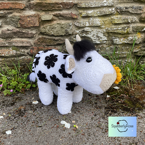 Ravelry: Bluebell the African flower cow. pattern by selina page