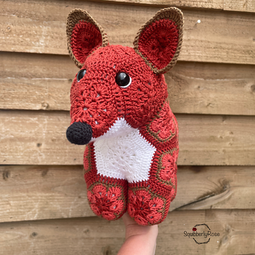 Ravelry: Freddie The African flower fox pattern by selina page