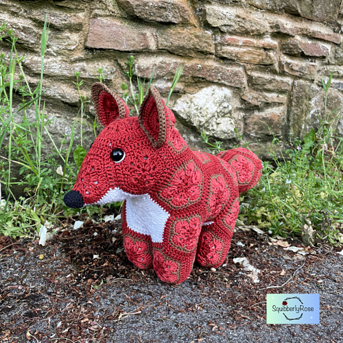 Ravelry: Freddie The African flower fox pattern by selina page
