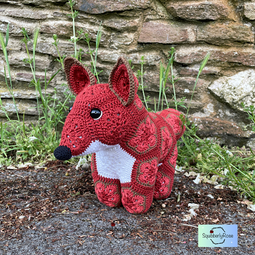 Ravelry: Freddie The African flower fox pattern by selina page