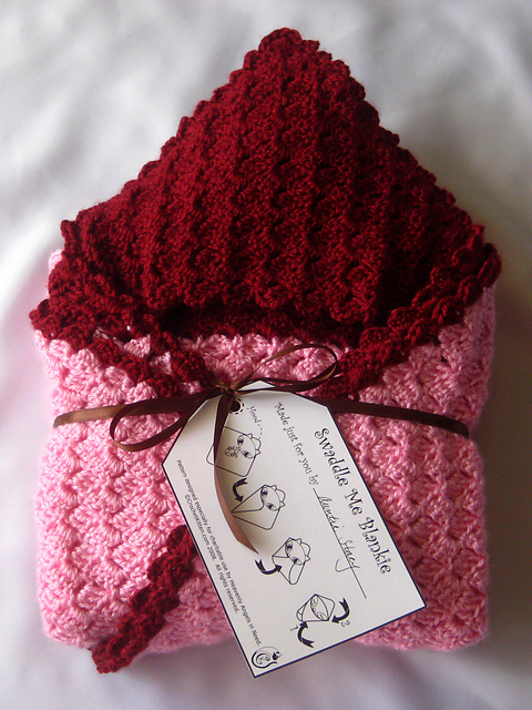 Ravelry: Swaddle Me Blankie pattern by Crochet Kitten