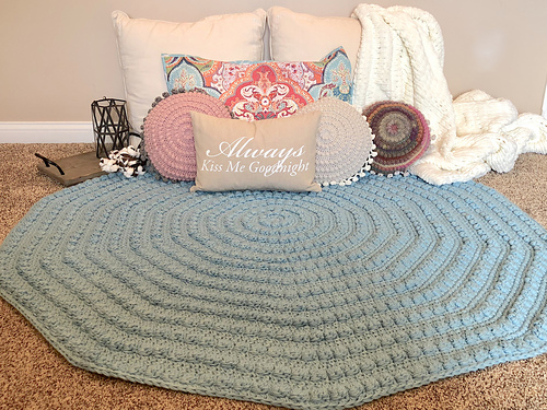 Ravelry: Crafty Boho Rug pattern by Ashley Stallsworth