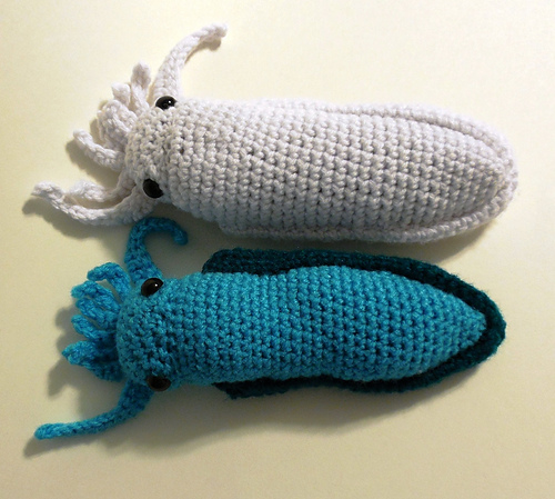 Ravelry: Cuttlefish Amigurumi/Plush Toy pattern by Starbeamer Patterns