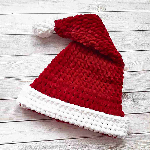 Ravelry: Chunky Santa Hat pattern by May Shehab