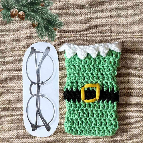 Ravelry: Elf Eyeglasses Case pattern by May Shehab