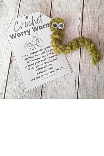 Ravelry: Worry Worms pattern by May Shehab