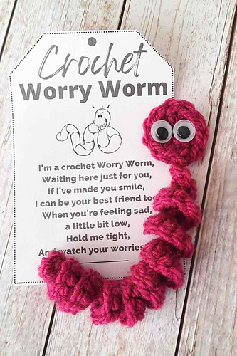 Ravelry: Worry Worms pattern by May Shehab