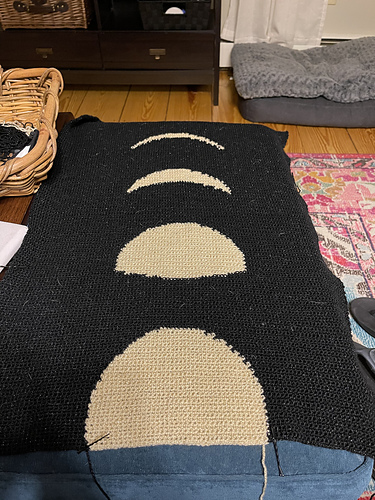 Ravelry: It's Just a Phase Wrap pattern by Susan E. Kennedy