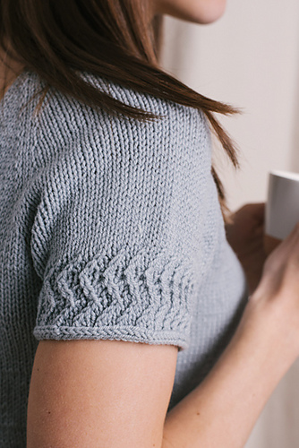 Ravelry: Cross Back Tee pattern by Stella Egidi